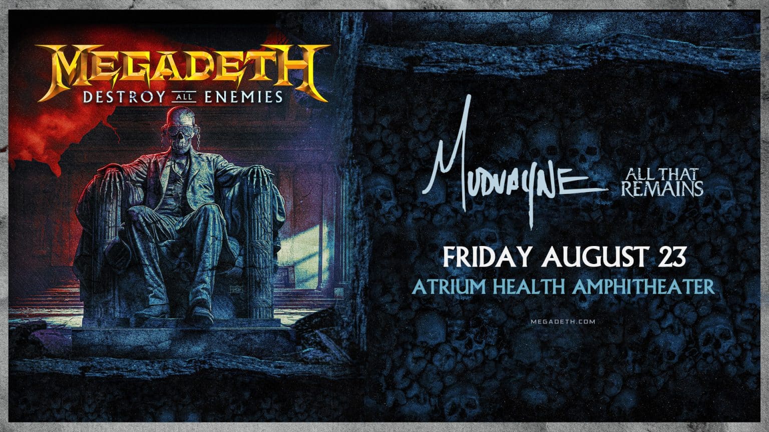 Megadeth: Destroy All Enemies Tour | Macon Centreplex