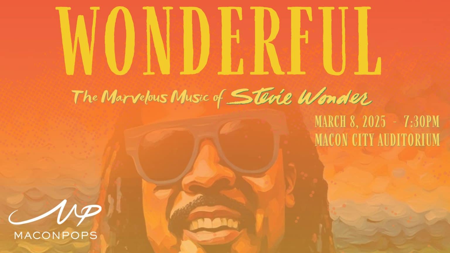 Macon Pops: Wonderful - The Marvelous Music of Stevie Wonder | Macon ...