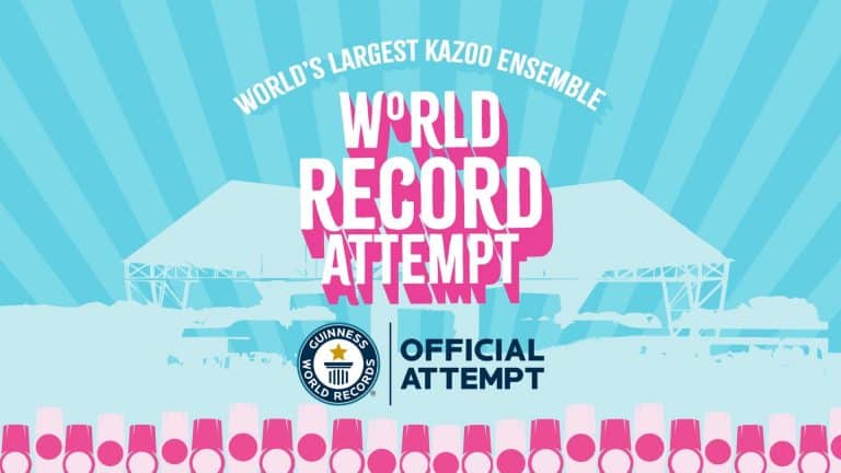 GUINNESS WORLD RECORDS™ Official Attempt for the Largest Kazoo Ensemble ...